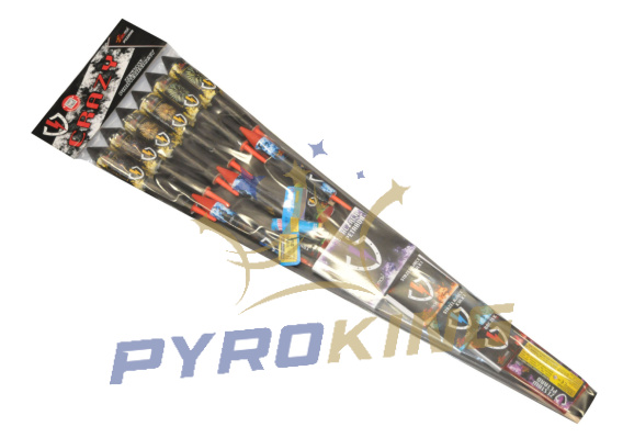 Zestaw Fajerwerków Crazy PXZ208 - Piromax - PyroKing